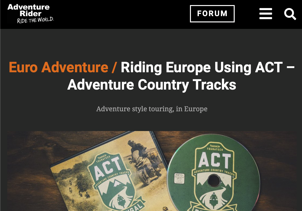 Adventure Country Tracks e.V. – European Adventure Motorcycle Foundation